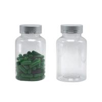 China Transparent 175ml PET Plastic Boston Round Bottle for Customized Color Medicine Containers for sale