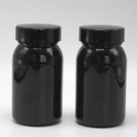 China Food Grade PET Plastic Supplement Bottle 100ml with PP Screw Cap 38mm Neck for sale
