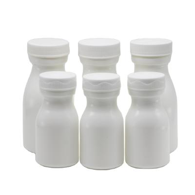 China White 60ml HDPE Plastic Bottle for Convenient Storage of Solid Tablets and Capsules for sale