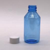 China Pharmaceutical Grade Cough Syrup PET Bottle with Screw Cap and Customized Logo for sale