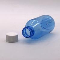 China Pharmaceutical Grade Cough Syrup PET Bottle with Screw Cap and Customized Logo for sale