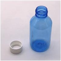 China Pharmaceutical Grade Cough Syrup PET Bottle with Screw Cap and Customized Logo for sale