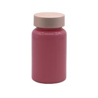 China 60ml 250ml PET Plastic Bottle Matte Finish Custom Color Medicine Packaging for sale