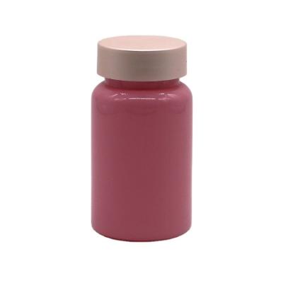 China 60ml 250ml PET Plastic Bottle Matte Finish Custom Color Medicine Packaging for sale