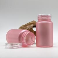 China 60ml 250ml PET Plastic Bottle Matte Finish Custom Color Medicine Packaging for sale