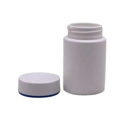 China 135ml HDPE Refill Bottle 43mm Wide Mouth Plastic Screw Cap 53mm Diameter for sale