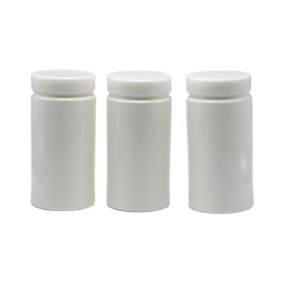 China PET Plastic Medicine Bottle 200mL 55mm Neck Diameter Customizable Color Aluminum Lid for sale