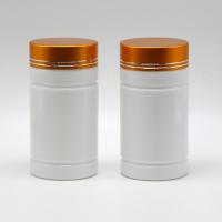 China PET Plastic Medicine Bottle 200mL 55mm Neck Diameter Customizable Color Aluminum Lid for sale