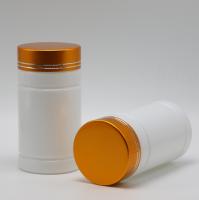 China PET Plastic Medicine Bottle 200mL 55mm Neck Diameter Customizable Color Aluminum Lid for sale