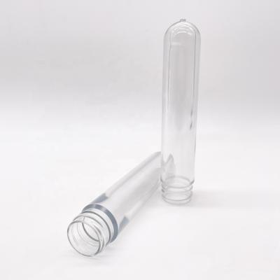 China 65g 1000ml PET Preform Tube Custom Color Plastic Bottle with 28-410 Screw Cap for sale