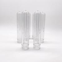 China 65g 1000ml PET Preform Tube Custom Color Plastic Bottle with 28-410 Screw Cap for sale