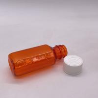 China 60ml PET Plastic Medicine Liquid Bottle with Child Resistant Cap 24mm Neck for sale
