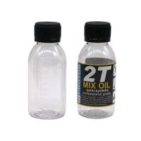 China SCREW CAP PET Scaled Bottle for 100ML/60ML Syrup Base Material PET Tamper Evident Caps for sale