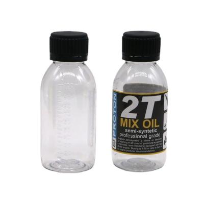 China SCREW CAP PET Scaled Bottle for 100ML/60ML Syrup Base Material PET Tamper Evident Caps for sale
