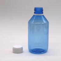 China Custom Color 250ml PET Plastic Liquid Bottle 28mm Screw Cap OEM ODM for sale