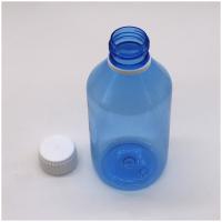 China Custom Color 250ml PET Plastic Liquid Bottle 28mm Screw Cap OEM ODM for sale