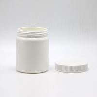 China 100ML PE Collar Round Shape Cream Bottle for Ointment Jar and Capsule Plaster Tablets for sale