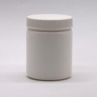 China 100ML PE Collar Round Shape Cream Bottle for Ointment Jar and Capsule Plaster Tablets for sale