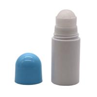 China HDPE 50ml Refillable Roll On Bottle for Eye Cream Antiperspirant Mosquito Repellent for sale