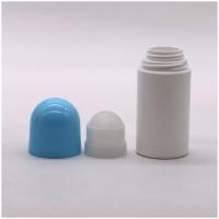 China HDPE 50ml Refillable Roll On Bottle for Eye Cream Antiperspirant Mosquito Repellent for sale