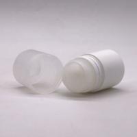 China Customized Color 50ml PE/PP Essential Oil Plastic Roll On Bottle for Deodorant Refill for sale