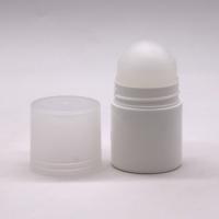 China Customized Color 50ml PE/PP Essential Oil Plastic Roll On Bottle for Deodorant Refill for sale