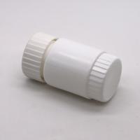 China Customized 60ml HDPE Empty Bamboo Shape Square Plastic Bottle for Medicine Supplement for sale