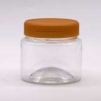 China PET Plastic Mason Jar 5oz 150ml Clear Food Storage Bottle with Custom Cap for sale