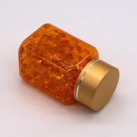 China 90ml PET Square Transparent Pill Bottle 34mm Neck Diameter for Pharmaceutical Packaging for sale