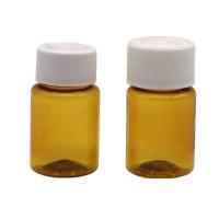 China Pharmaceutical Packaging PET Plastic Bottle with Transparent Color and Screen Printing for sale