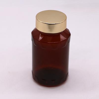 China 150ml PET Plastic Pill Bottles Unique Shape Custom Colors 38mm Neck for sale