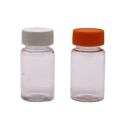 China 20ML/CC PET Plastic Liquid Bottle with Insert for Pill and Leak-Proof Medicine Bottle for sale