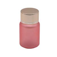 China 40ml PET Plastic Pill Bottle Frost Surface Child Safety Cap 28mm Neck for sale