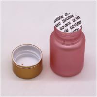 China 40ml PET Plastic Pill Bottle Frost Surface Child Safety Cap 28mm Neck for sale