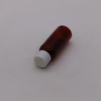 China GMP Pharmaceutical 30ml PET Plastic Syrup Liquid Bottle with Tamper Proof Screw Cap for sale