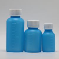China 30ml HDPE Liquid Medicine Pill Bottle with CRC Cap Screen Printing for sale
