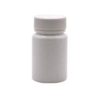 China 45ML Capacity HDPE Plastic Bottle with Screw Cap and Custom Label Printing Service for sale