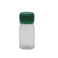 China 30ml PET White Oral Liquid Medicine Bottle with Safety Cap Screen Printing for sale