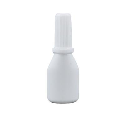 China Custom Logo 10ml PE Powder Spray Bottle for Nose Spray and Powder Separation 16mm Neck for sale