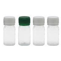 China 30ml PET White Oral Liquid Medicine Bottle with Safety Cap Screen Printing for sale