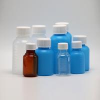 China Industrial Medicine 60mL HDPE Syrup Bottle White Blue Opaque Anti-Ultraviolet for sale