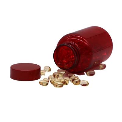 China PET Empty Plastic Pill Medicine Bottle 175ml 38mm Neck CRC Screw Flip Top Caps for sale