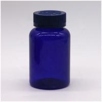 China PET Empty Plastic Pill Medicine Bottle 175ml 38mm Neck CRC Screw Flip Top Caps for sale