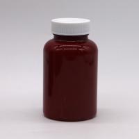 China PET Empty Plastic Pill Medicine Bottle 175ml 38mm Neck CRC Screw Flip Top Caps for sale