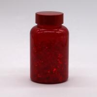 China PET Empty Plastic Pill Medicine Bottle 175ml 38mm Neck CRC Screw Flip Top Caps for sale