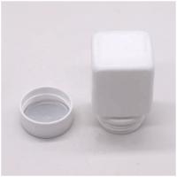 China Industrial Pharmaceutical HDPE 30cc Square Plastic Pill Capsule Bottle with Screw Cap for sale