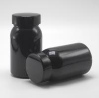 China 100ml PET Pill Bottles with PP Cap for Food Grade Vitamin Supplements 38mm Neck for sale