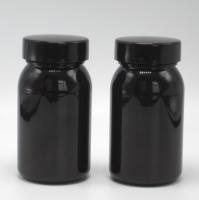 China 100ml PET Pill Bottles with PP Cap for Food Grade Vitamin Supplements 38mm Neck for sale