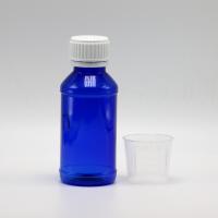 China 100cc PET Amber Cough Syrup Bottle with Safety Cap and Heat Seal for sale