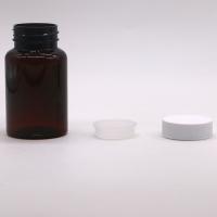 China Customizable PET Collar 120ml Solid Plastic Bottle for Medicine and Health Products for sale
